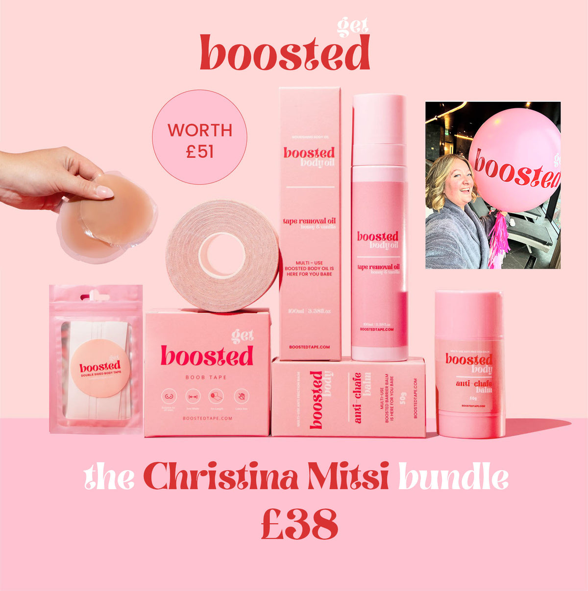 The Christina Mitsi Bundle | Boosted Tape